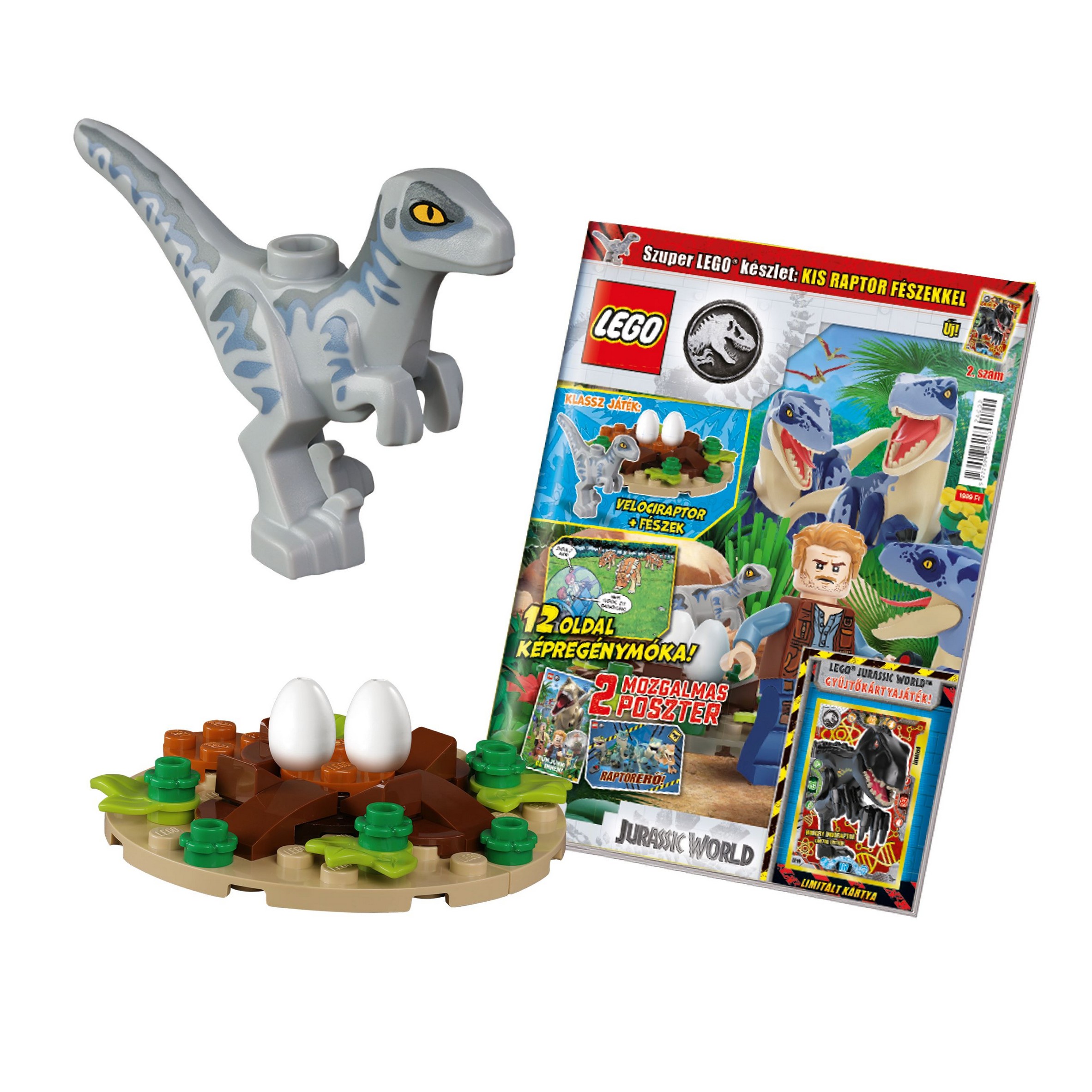 LEGO Jurassic World mag. - Sajtóforrás - Rendelj Magazint otthonról!