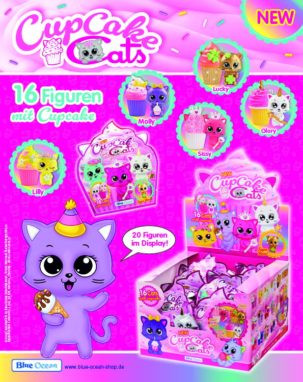 Cup Cake Cats 1db-os tasak - Sajtóforrás - Rendelj Magazint otthonról!