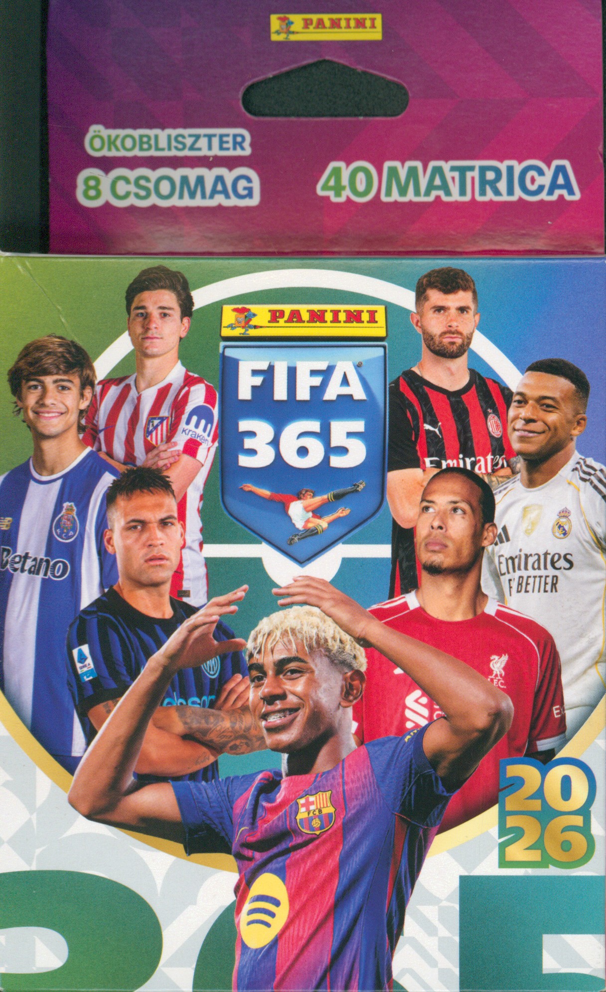 Panini Fifa 365 Matrica Ökoblister 2026 - Sajtóforrás - Rendelj ...