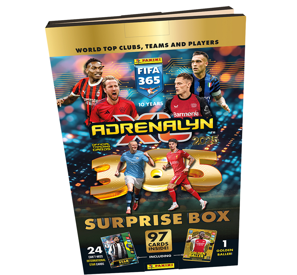 Panini Fifa 365 Adrenalyn XL Suprise Box Adventi Kalendárium ...