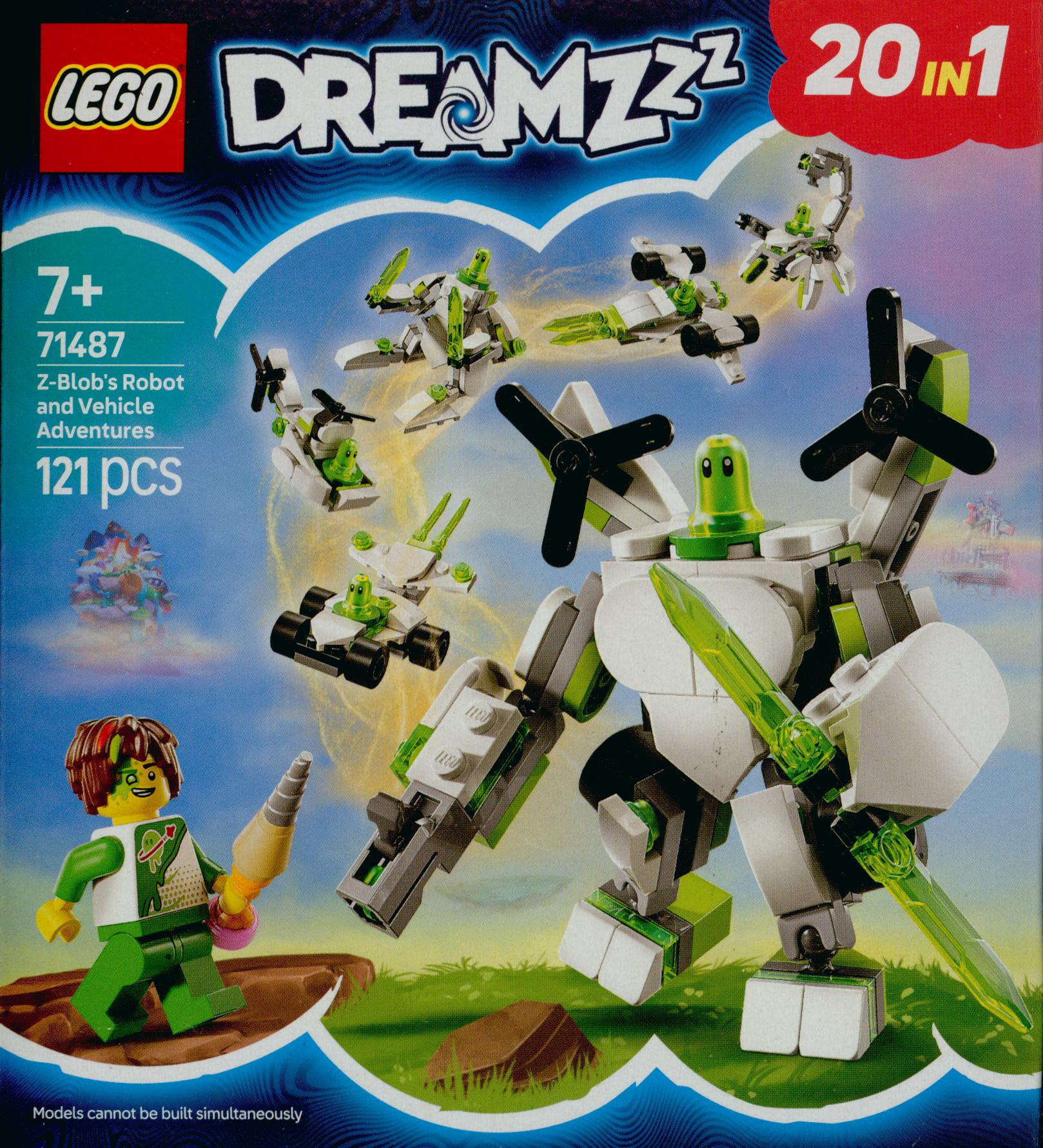 LEGO Dreamzzz 71487 Z-Blob robot és járműves kalandjai - Sajtóforrás ...