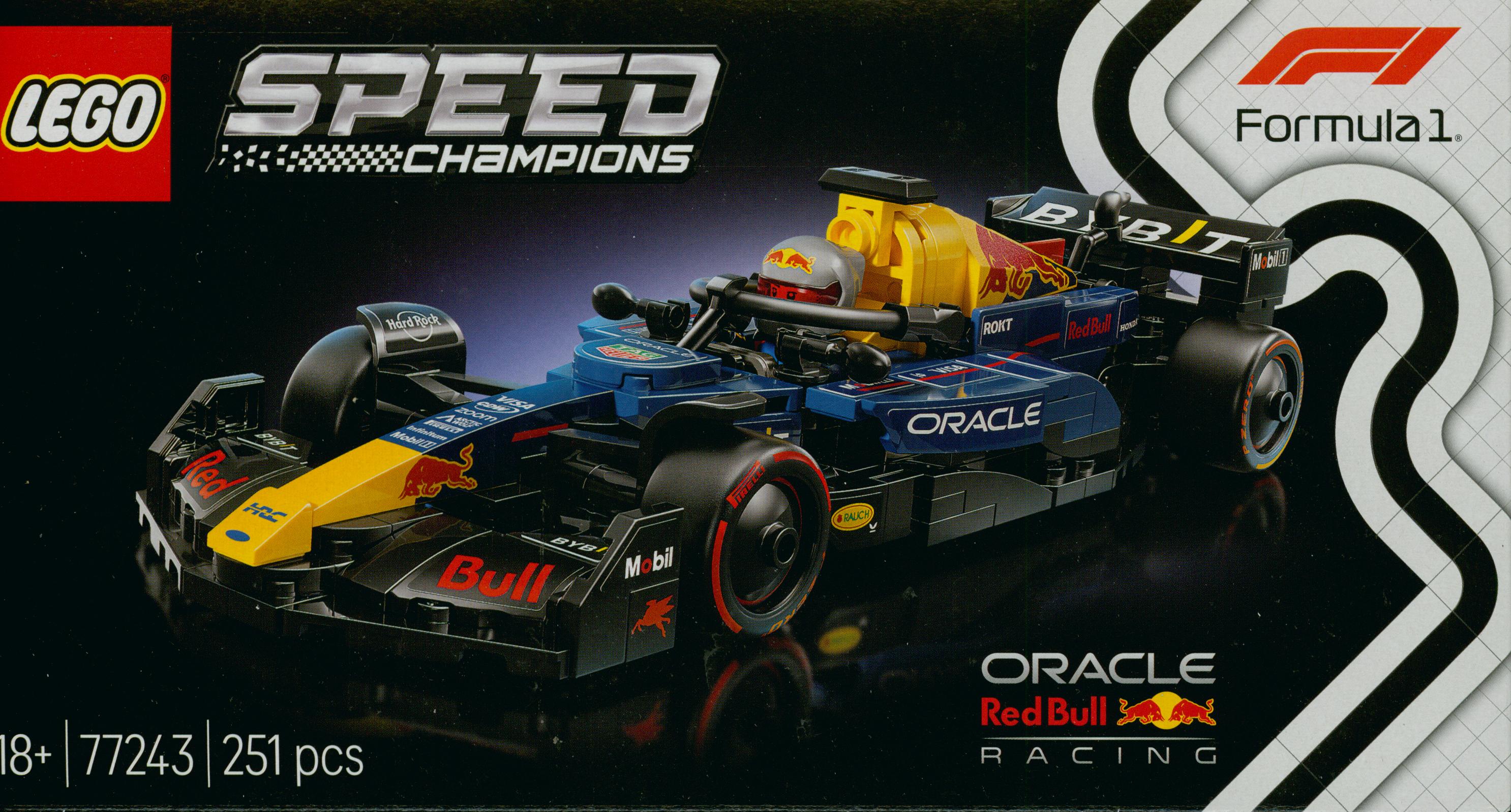 LEGO Speed Champions 77243 Oracle Red Bull Racing RB20 F1® versenyautó ...