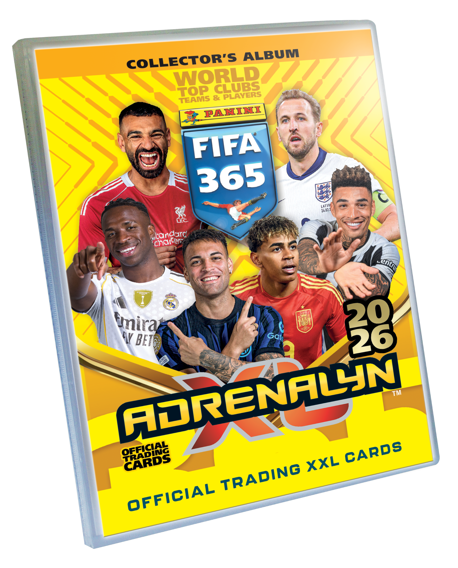 Panini Fifa 365 ADRENALYN XL 2026 Gyűjtőmappa XXL kártyáknak ...