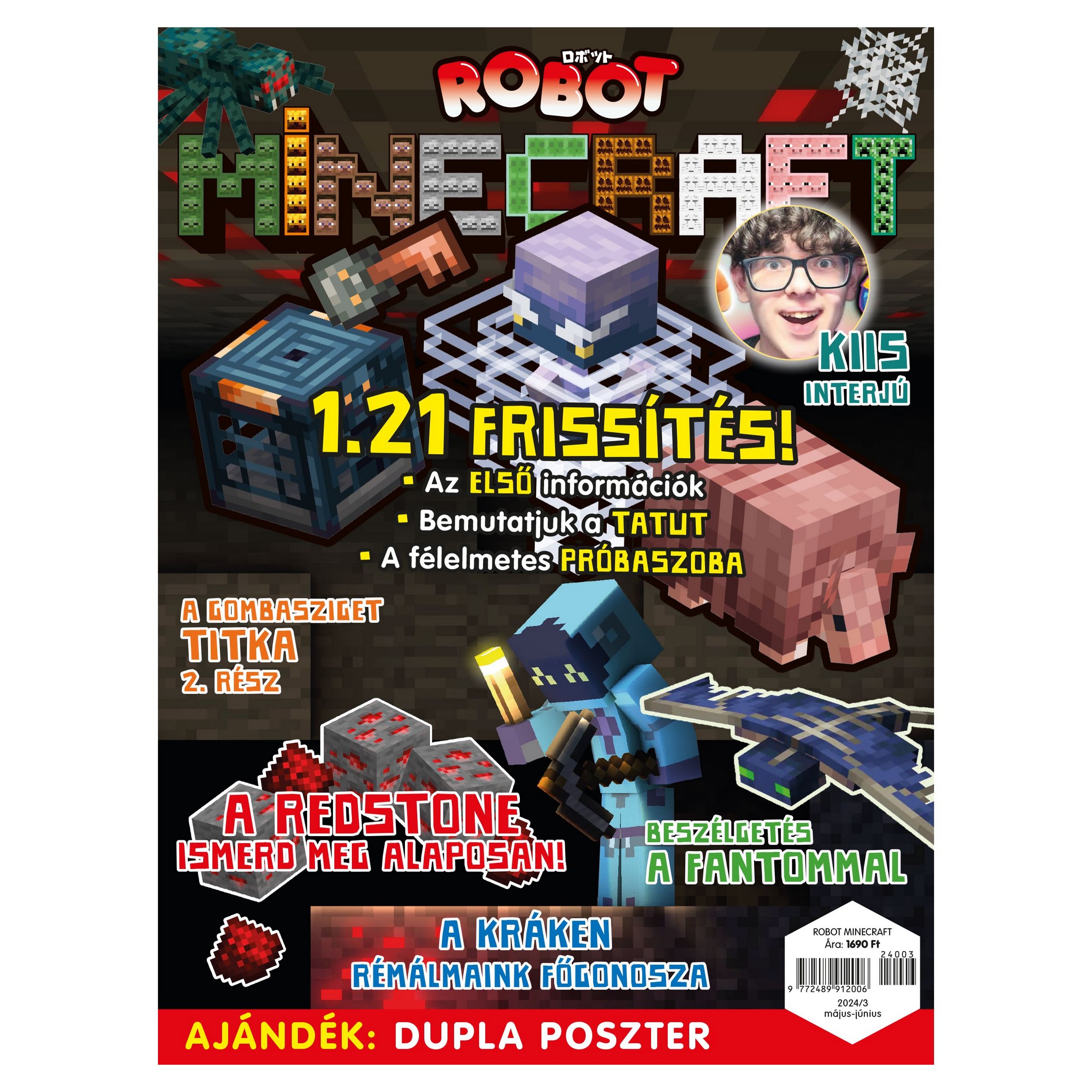 Robot Minecraft - Sajtóforrás - Rendelj Magazint otthonról!