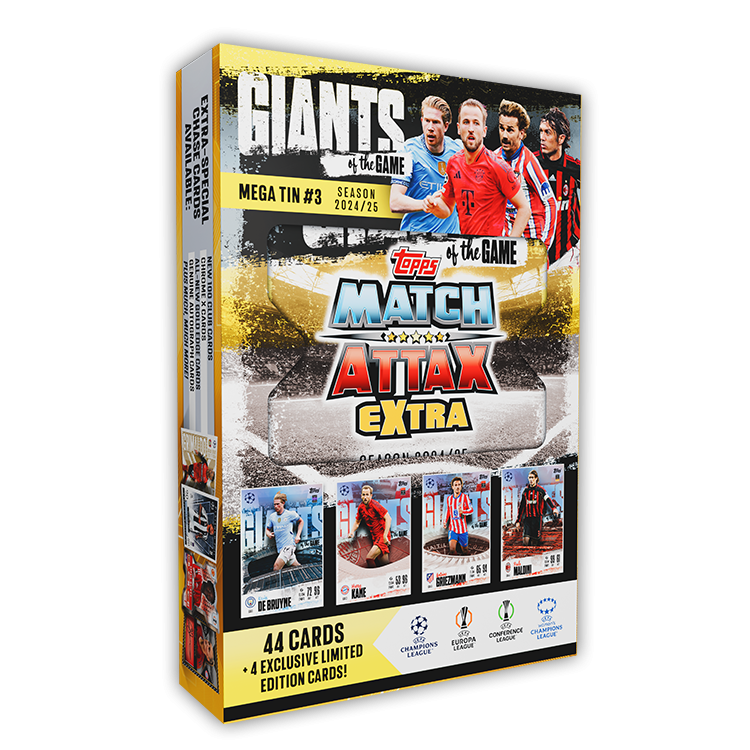 UCC Match Attax Extra 2025 MegaTin - Sajtóforrás - Rendelj Magazint ...